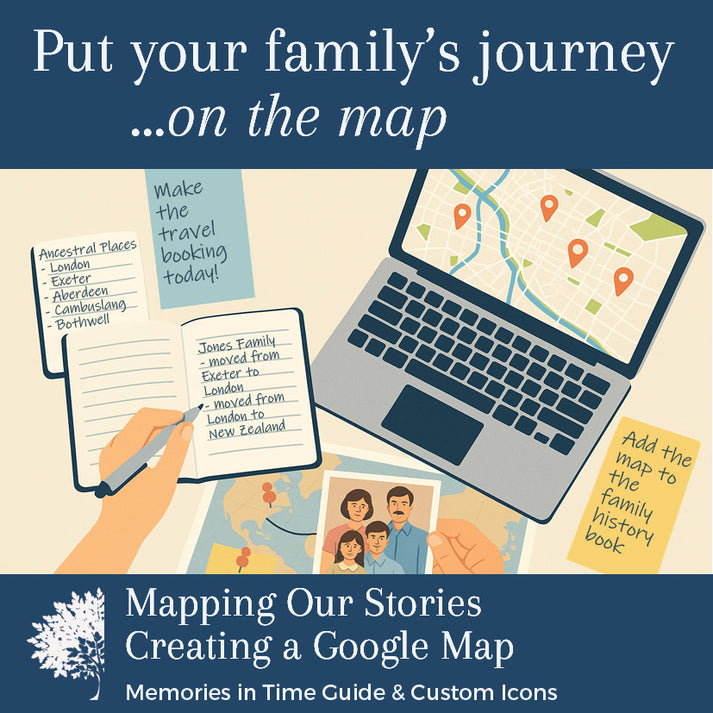 Mapping Our Stories - Creating a Google Map – Memories In Time