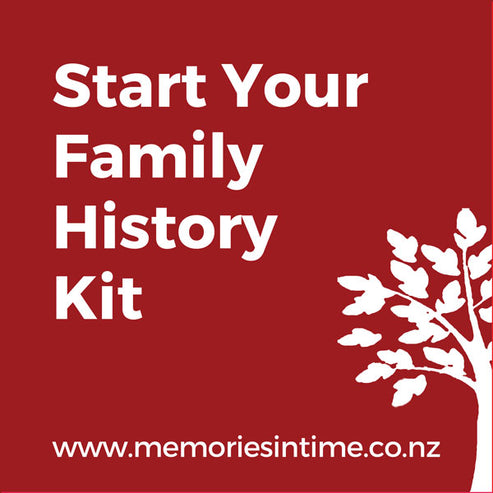 Start Your Family History Kit – Memories In Time